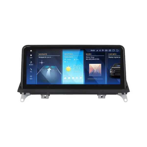 BMW X5 X6 Android Head Unit 2010–2013 | Wireless CarPlay