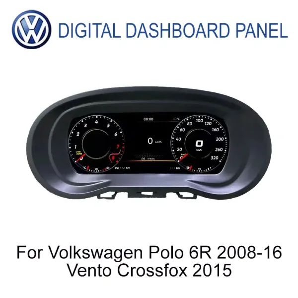 Digital Instrument Cluster for Polo 6R / Vento / CrossFox