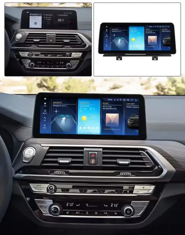 BMW X3 X4 EVO Android Head Unit 2018–2021 | Wireless CarPlay