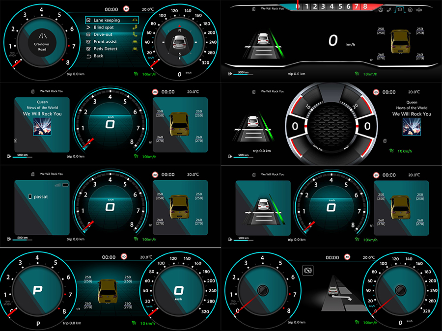 Dash Screen for Cars – Dashboard Screen Features, CAN Bus Display ...